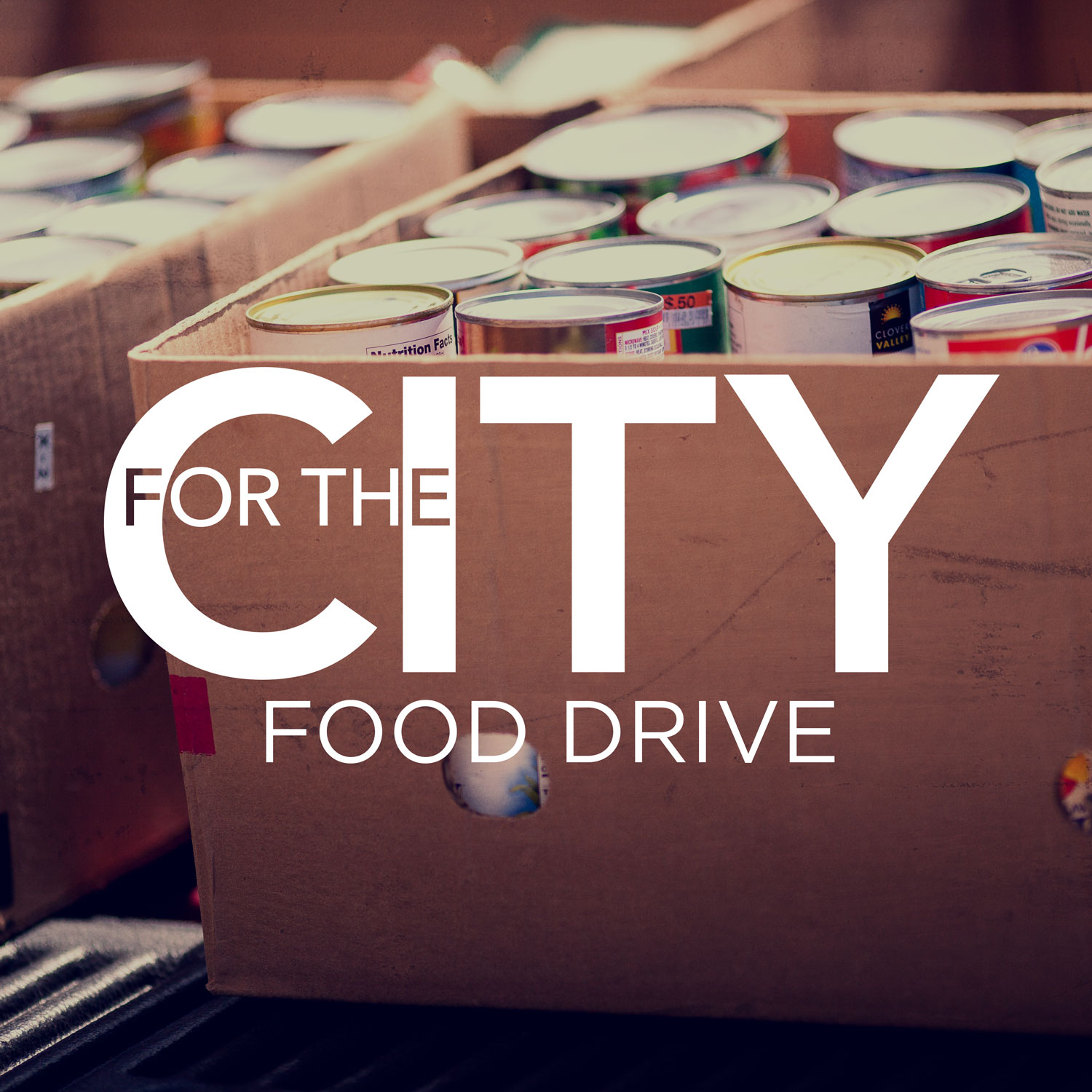For the City Food Drive - Grace Community Church